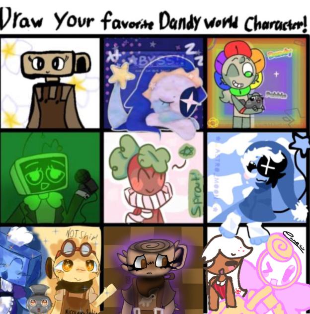 Dandy's world collab - ibisPaint