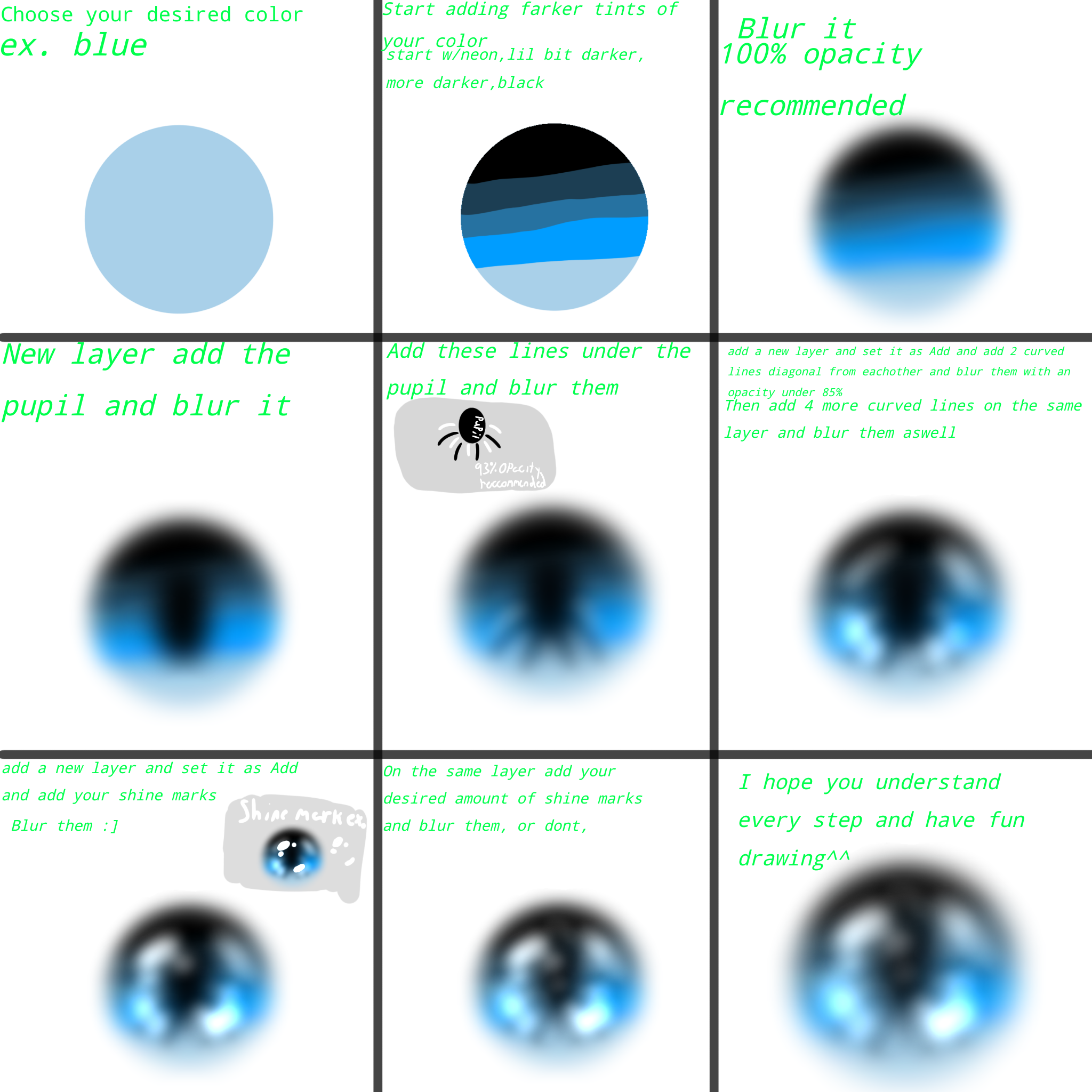 Eye shading tutorial - ibisPaint