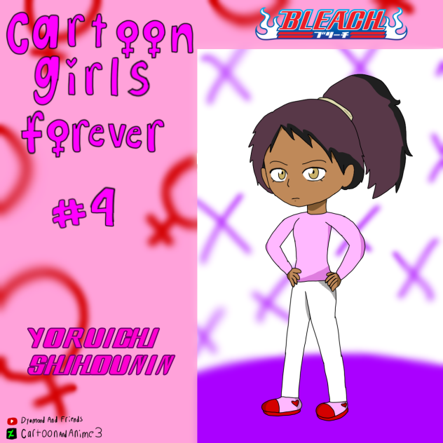 Cartoon Girls Forever #4 - Yoruichi - ibisPaint