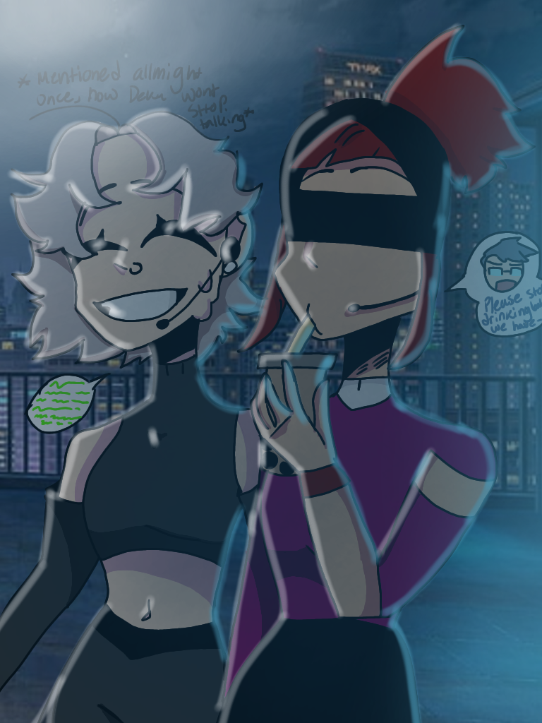 On Patrol with @Glitchy - ibisPaint