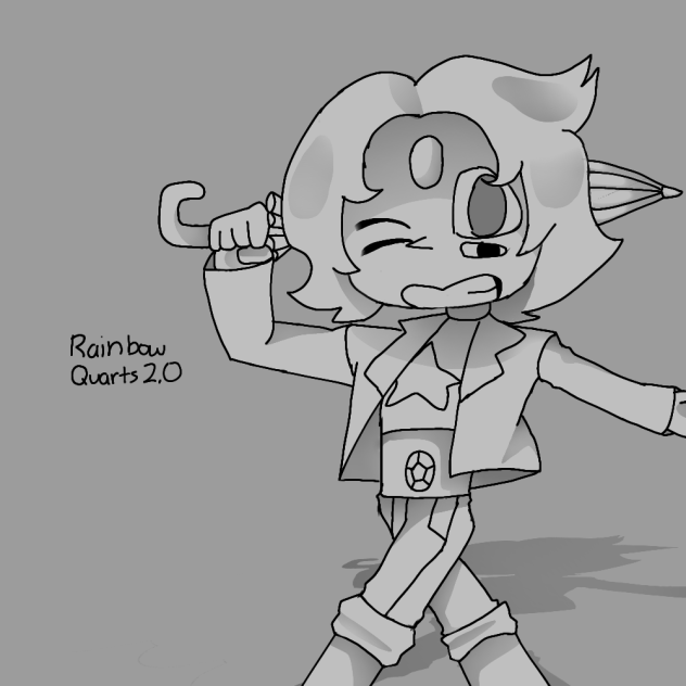 It's rainbow quartz 2.0 0u0 - ibisPaint