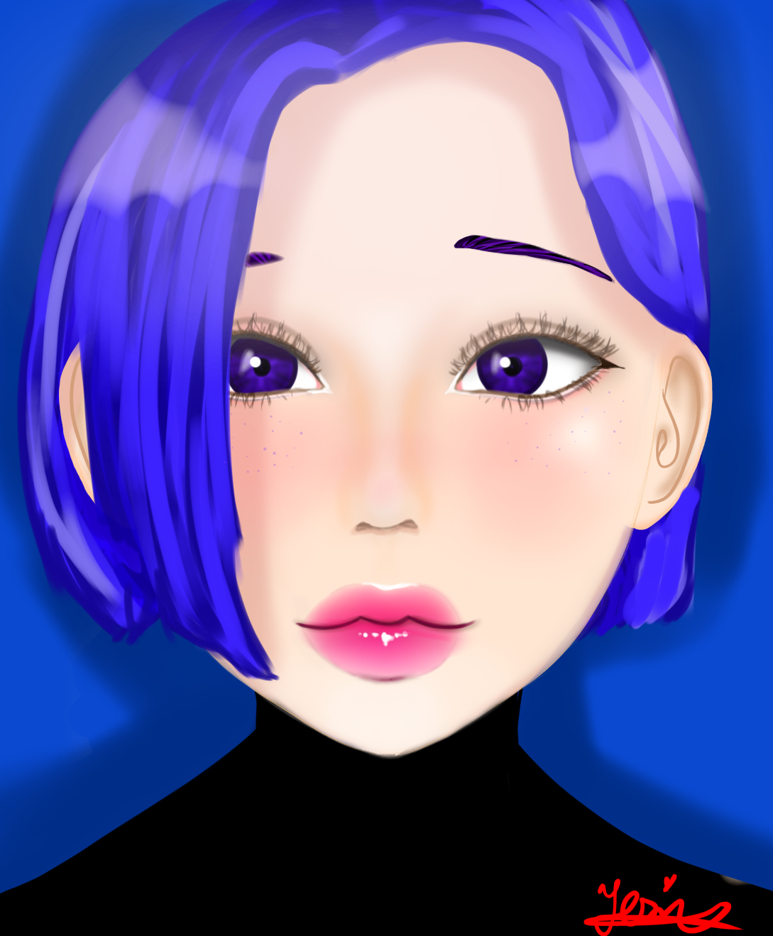 Violets are purple 🤨 - ibisPaint