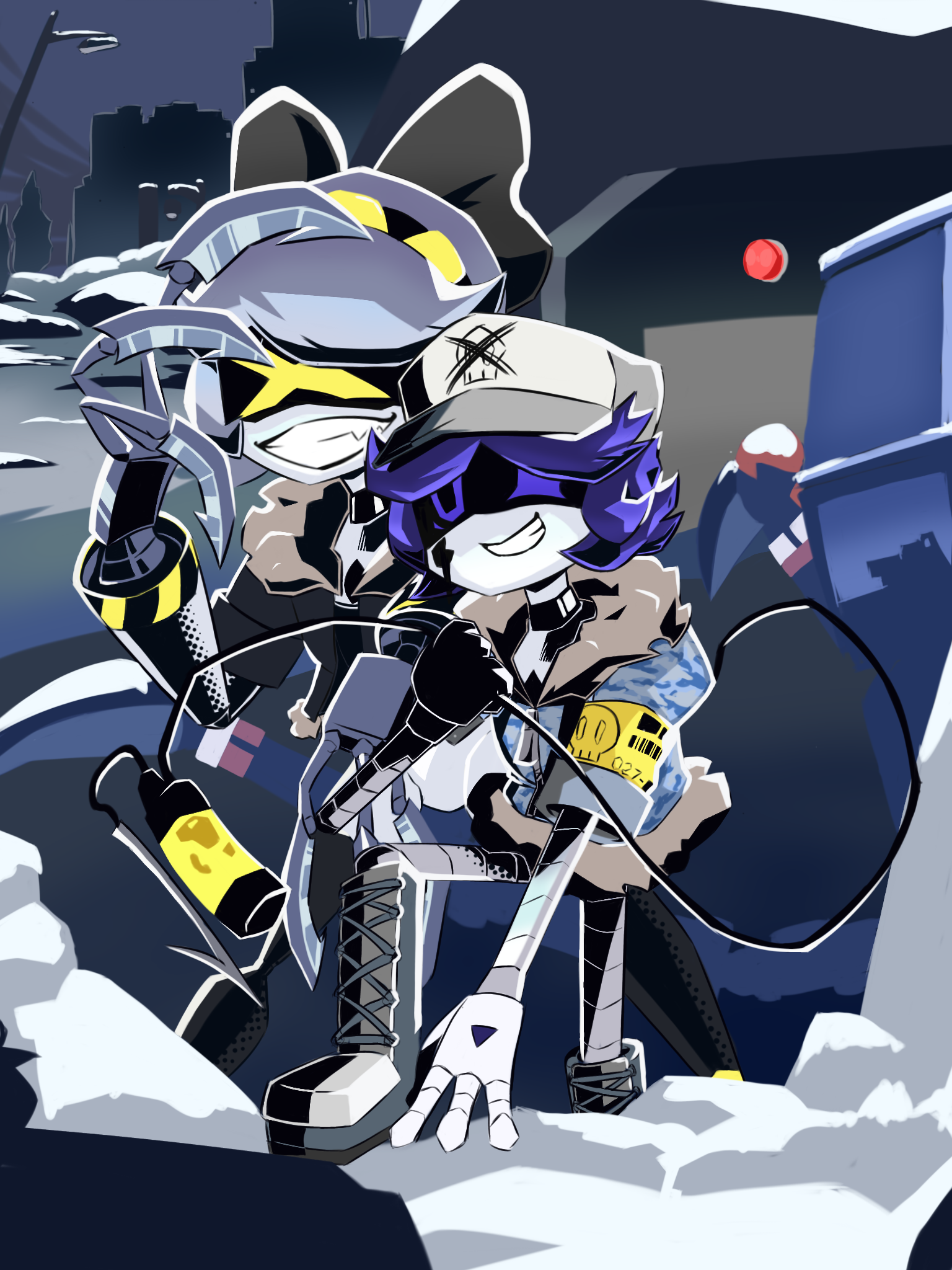 murder drones fan poster - ibisPaint