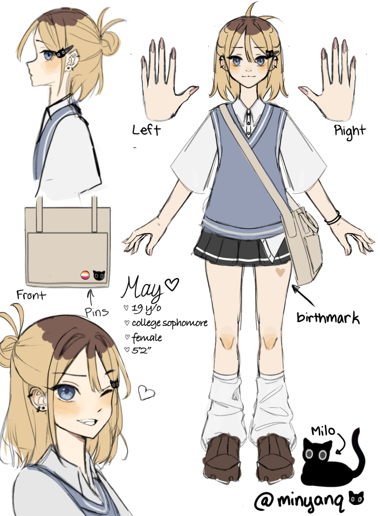 May - OC Character Sheet - ibisPaint