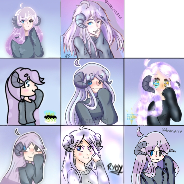 9 Styles Collab - ibisPaint