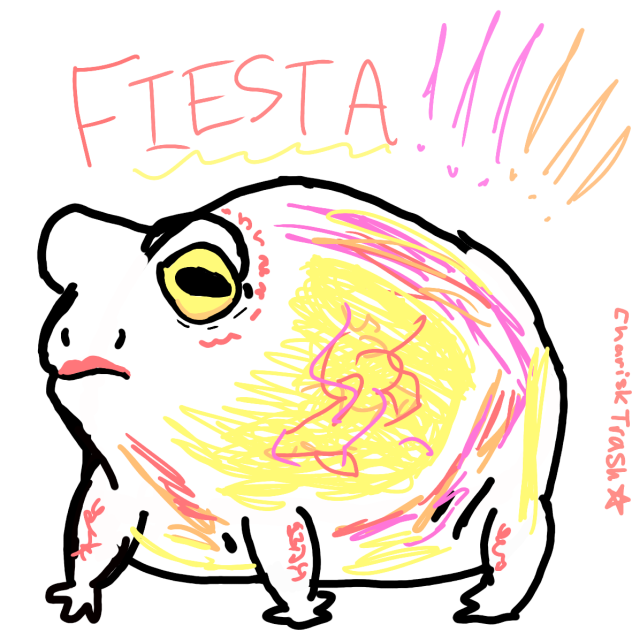 FIESTA FROGGG - ibisPaint