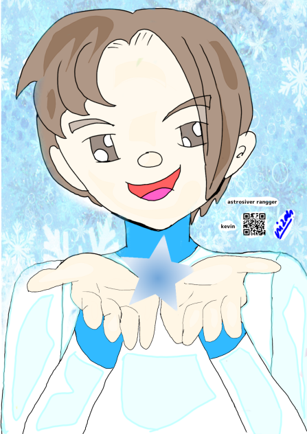 kevin astrosiver biru - ibisPaint