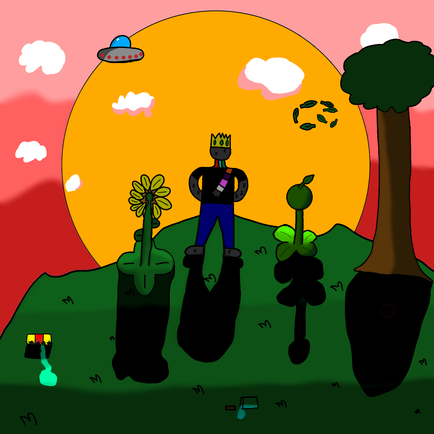 el final del día - ibisPaint