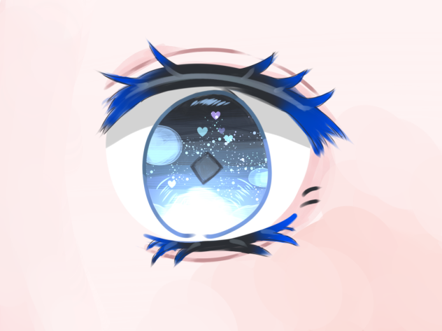 Starry eyes - ibisPaint