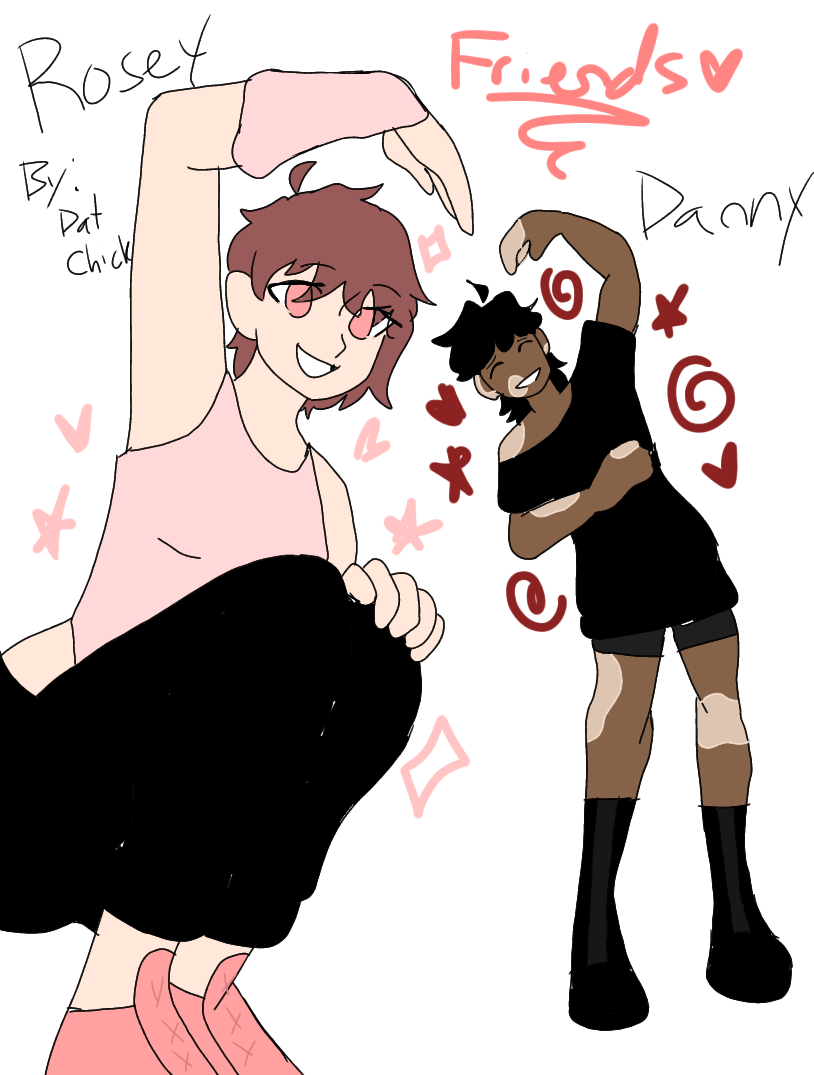 Rosey and me ;D - ibisPaint