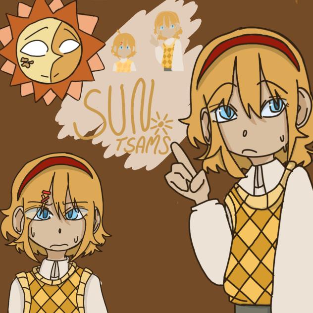 sun from the sun and moon show - ibisPaint