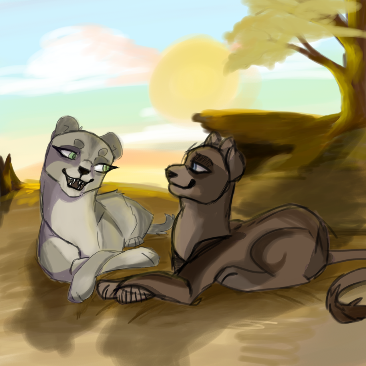 Lions Domaine - ibisPaint