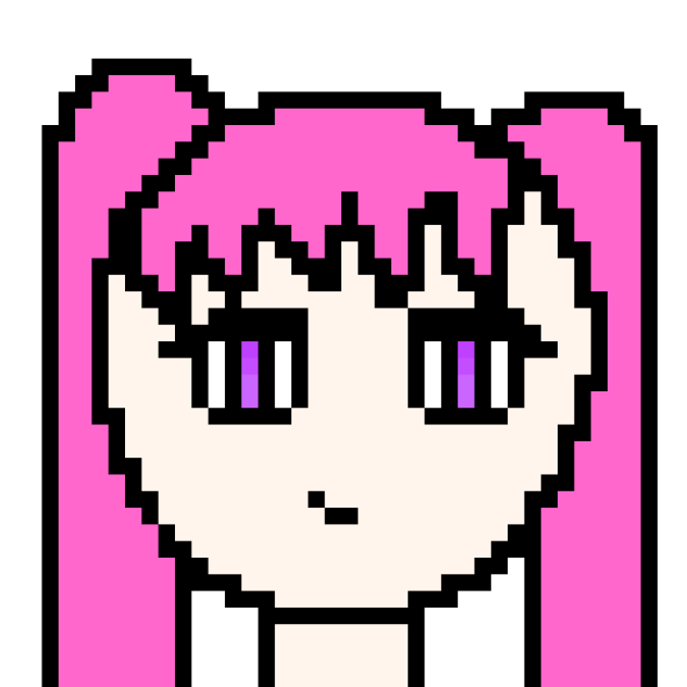 Pixel Art (Sakura from Gacha Life) - ibisPaint
