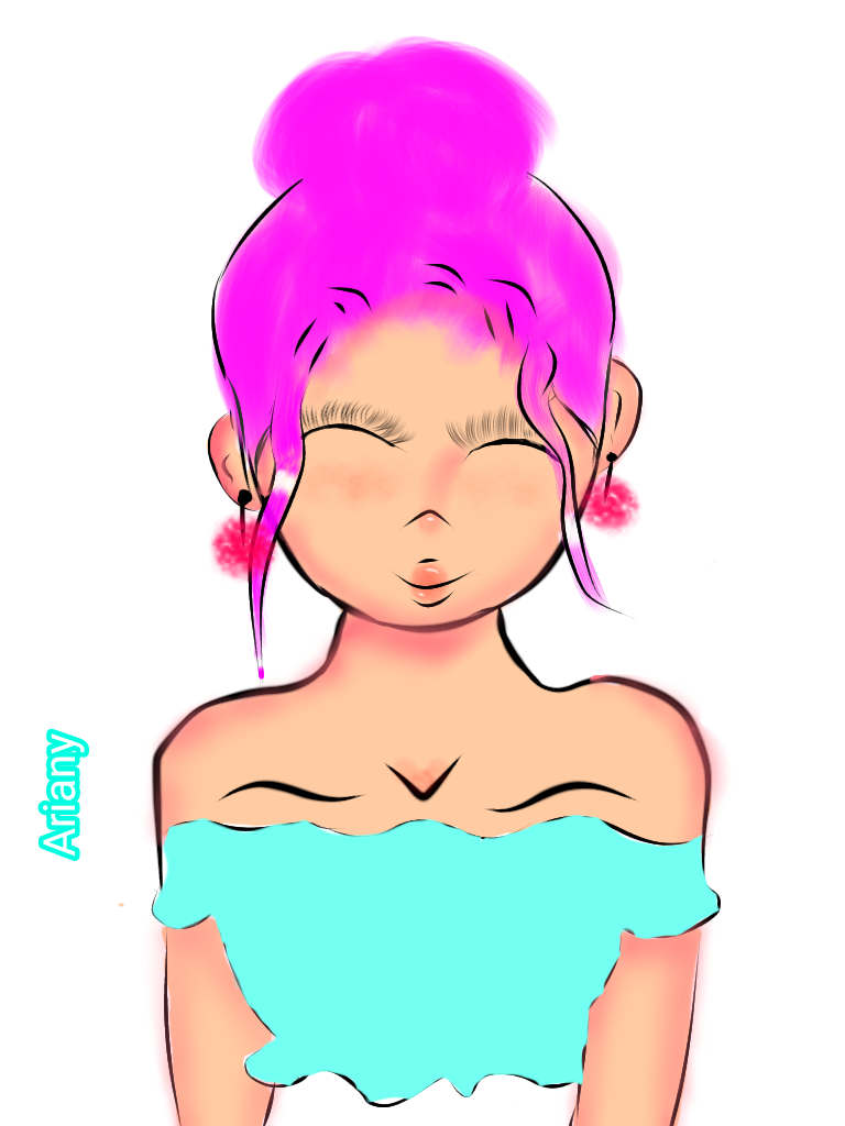 Menina Tumblr - ibisPaint
