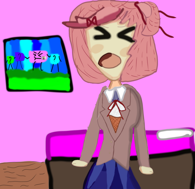 Doki doki natsuki - ibisPaint