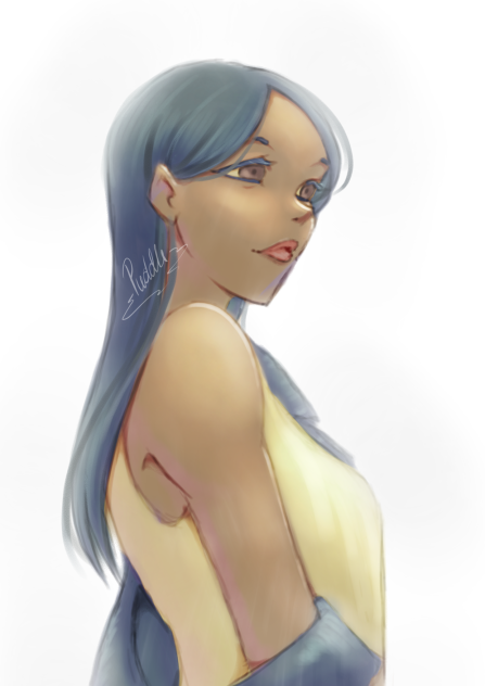 Brown Gorl - ibisPaint