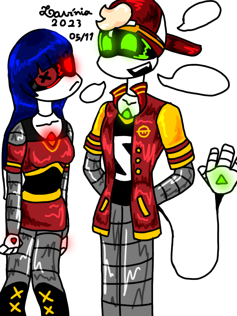 Doll and Thad - ibisPaint