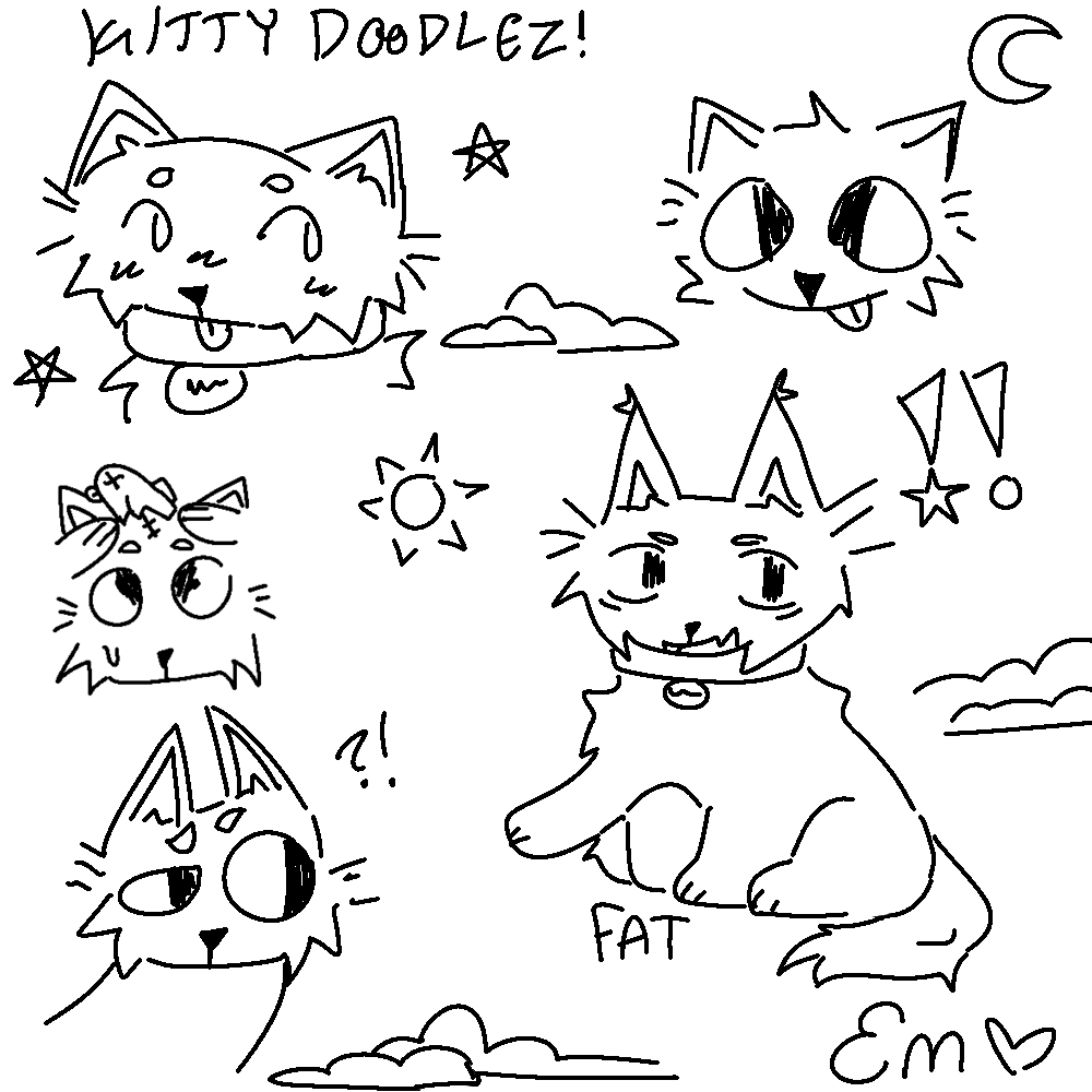 Kitty doodlez - ibisPaint