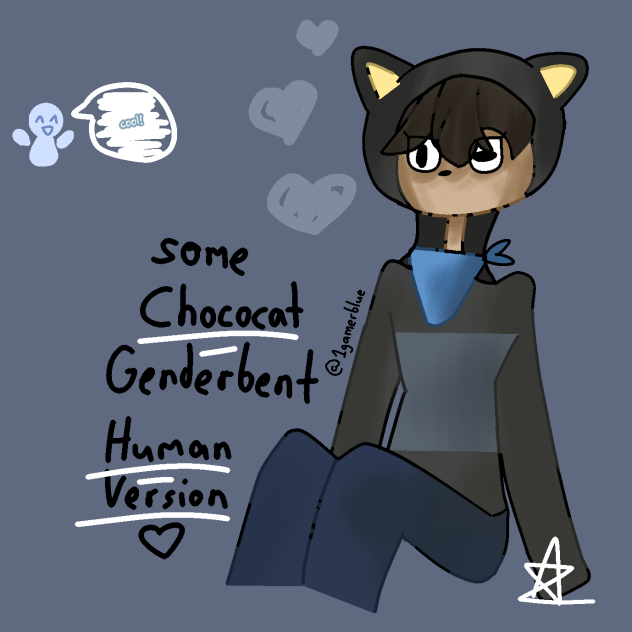 Chococat Genderbent Human Version - ibisPaint