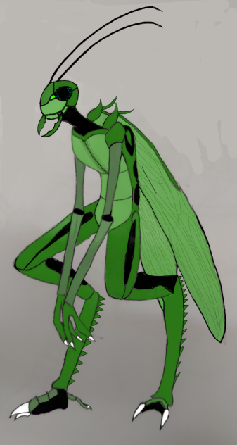 Grasshopper man - ibisPaint