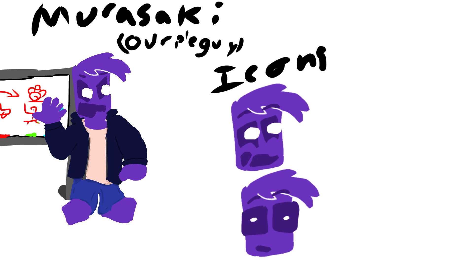 Murasaki in Ourple Guy - ibisPaint