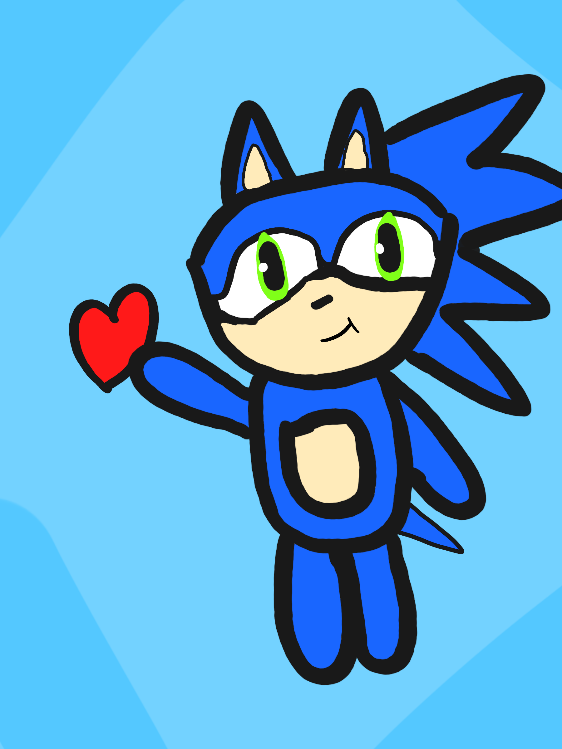 Chibi Sonic - ibisPaint