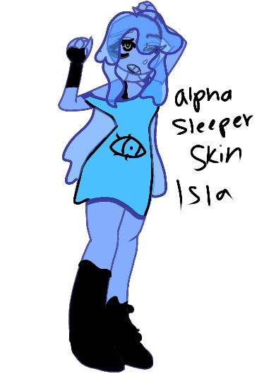 Alpha sleeper skin Isla - ibisPaint