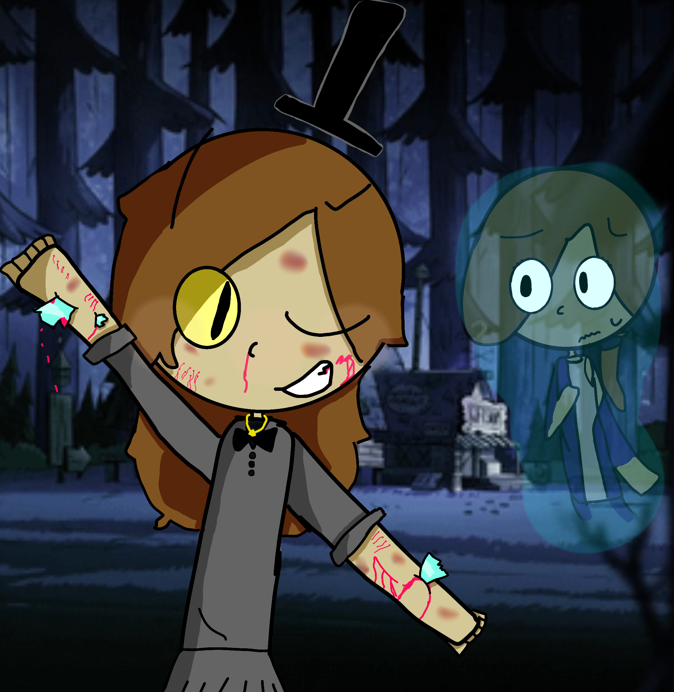 BillSona TW, Blood! - ibisPaint