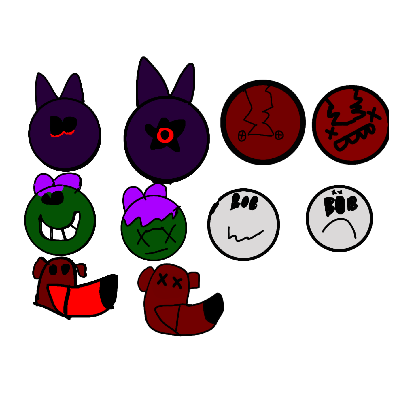 fnf triple trouble - ibisPaint