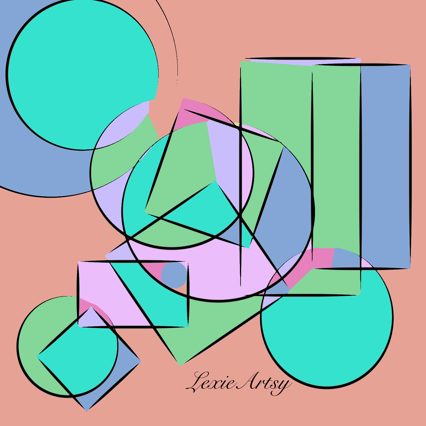 Shapes and Layers - ibisPaint