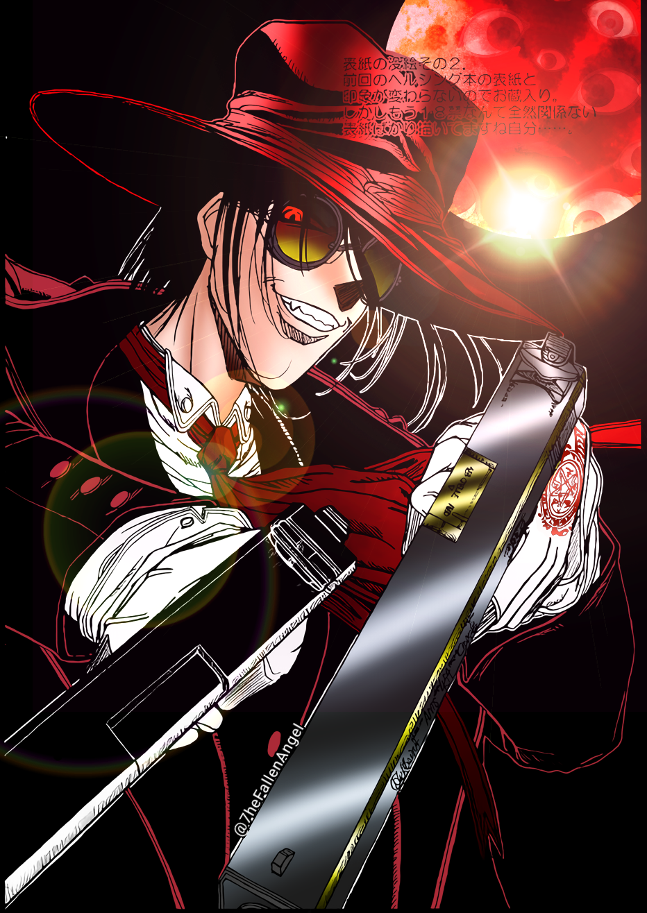 alucard coloring - ibisPaint