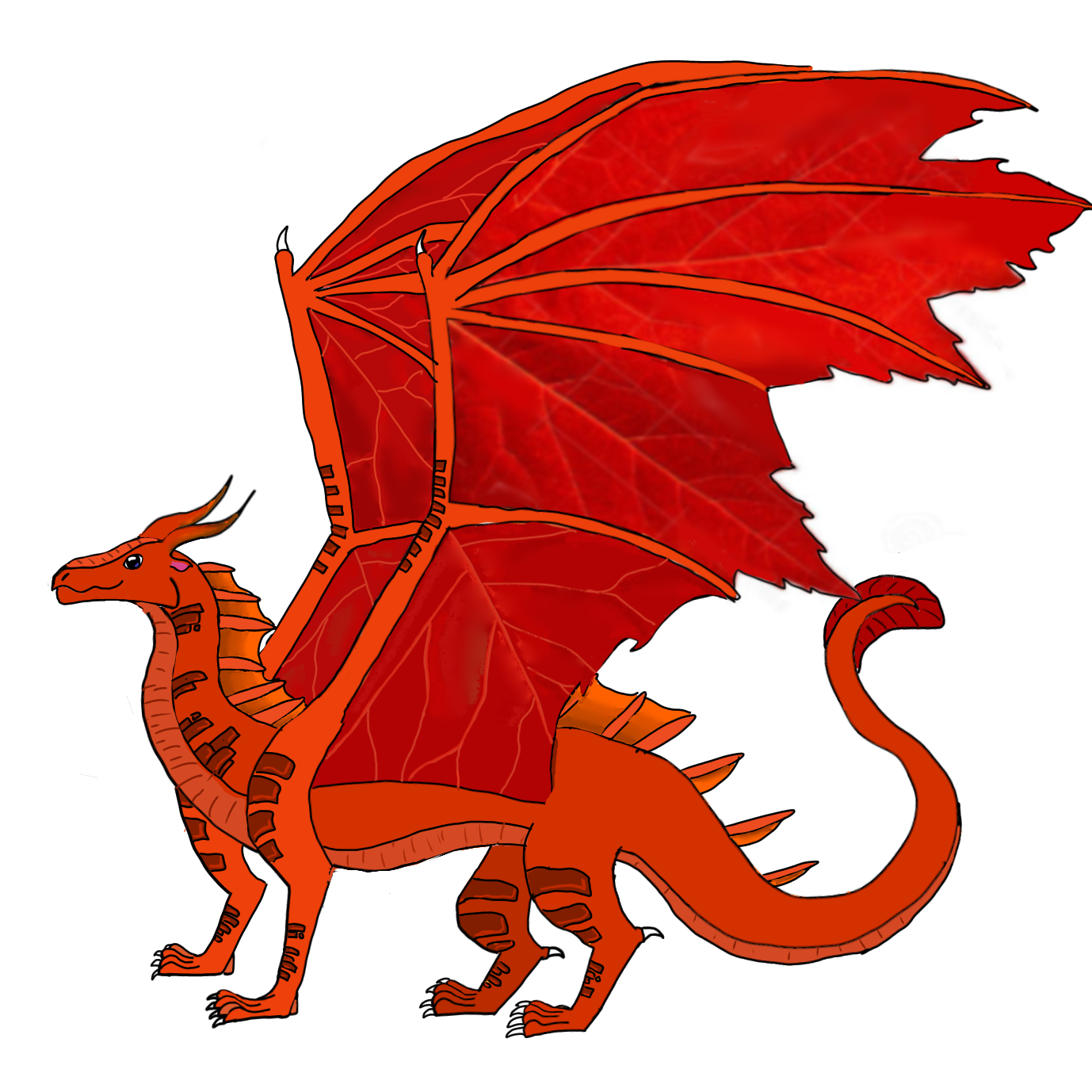 Maple leaf dragon🍁 - ibisPaint