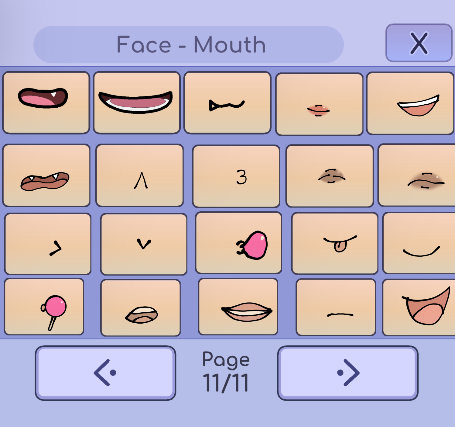 If I made a gavha mod ( mouth - ibisPaint