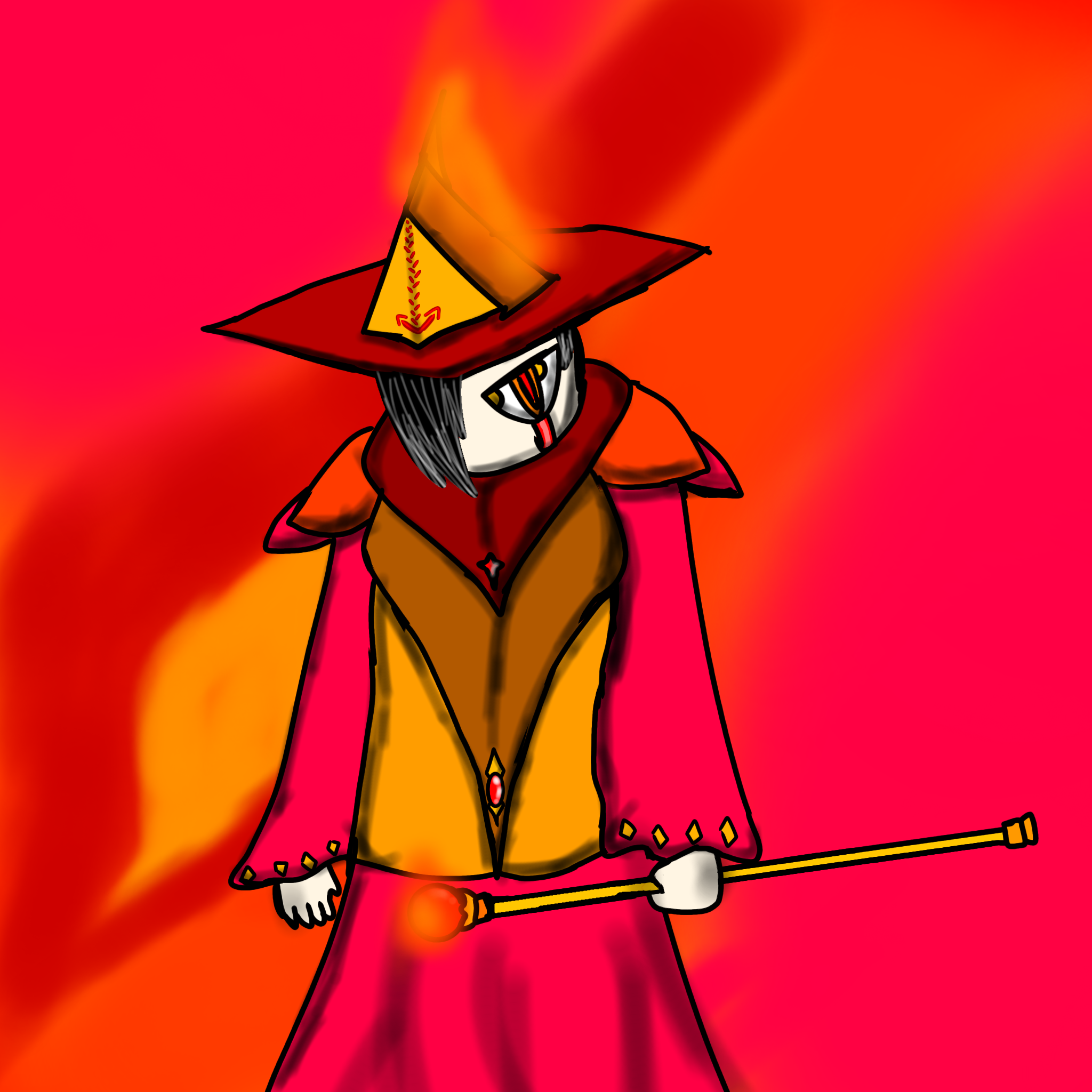 Pyro magician - ibisPaint
