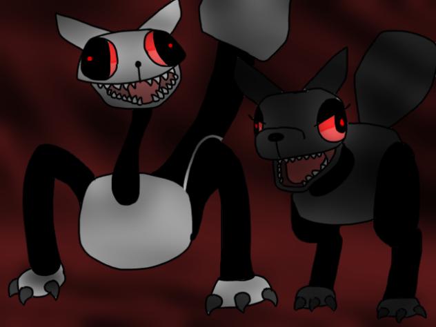 Twisted pebble and twisted coal - ibisPaint