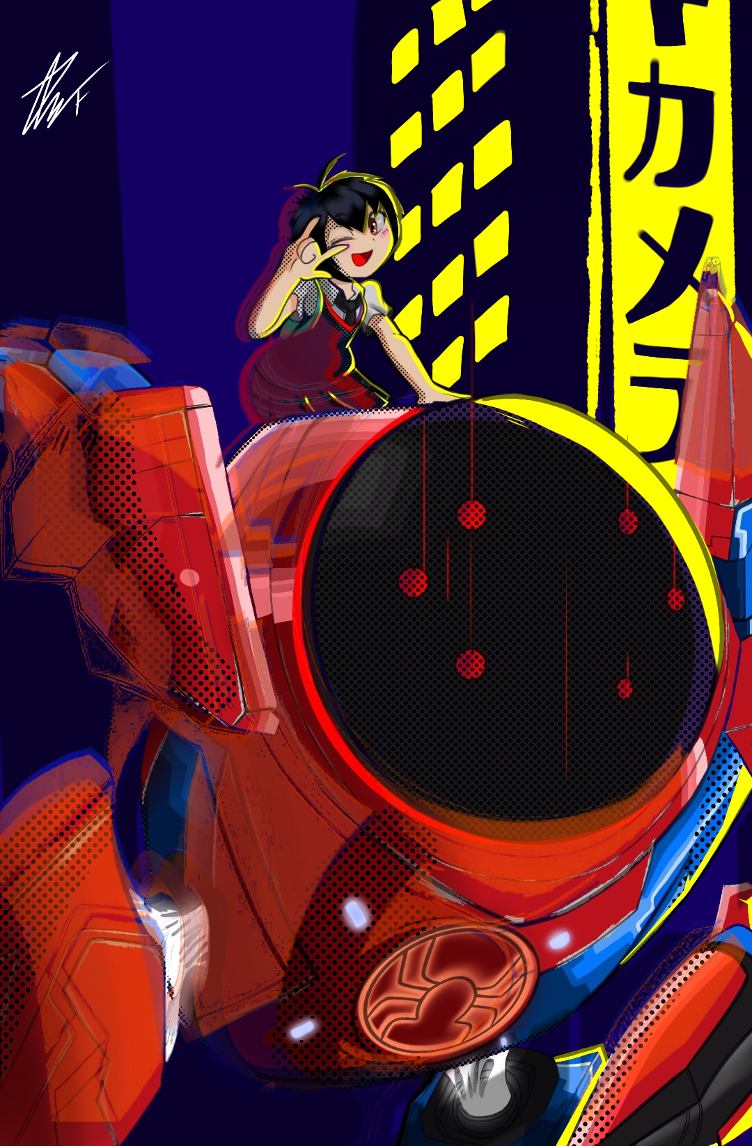 Peni Parker-Robot Araña - ibisPaint