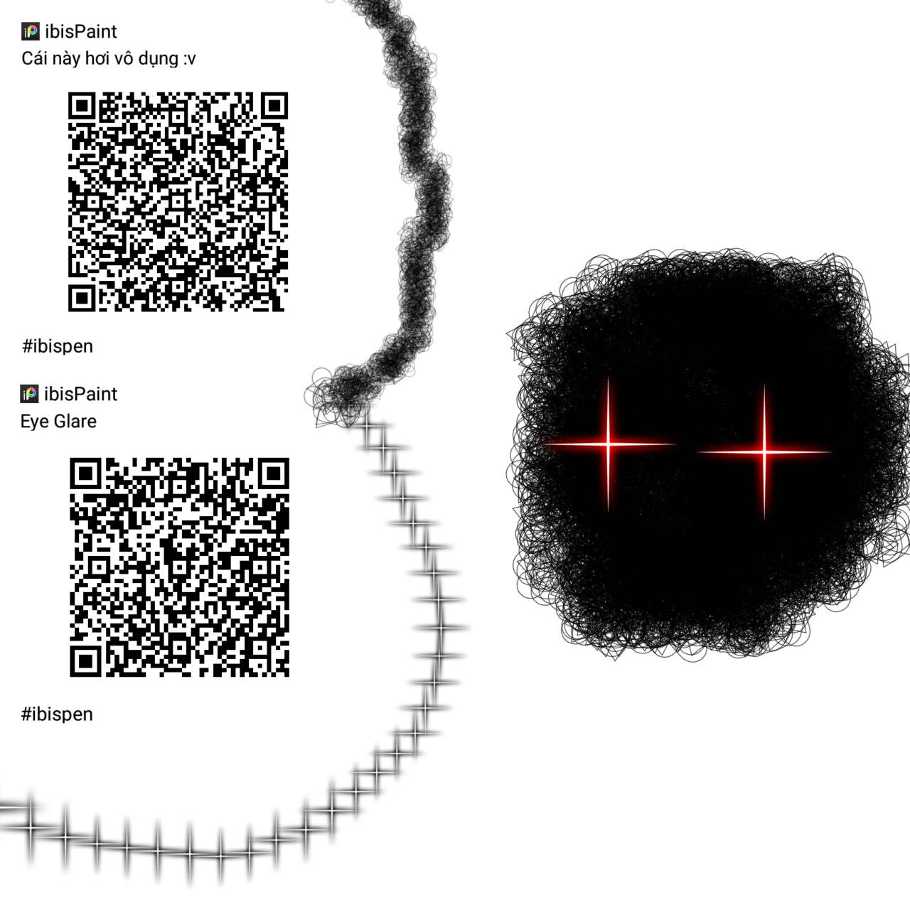 spooky brushes - ibisPaint