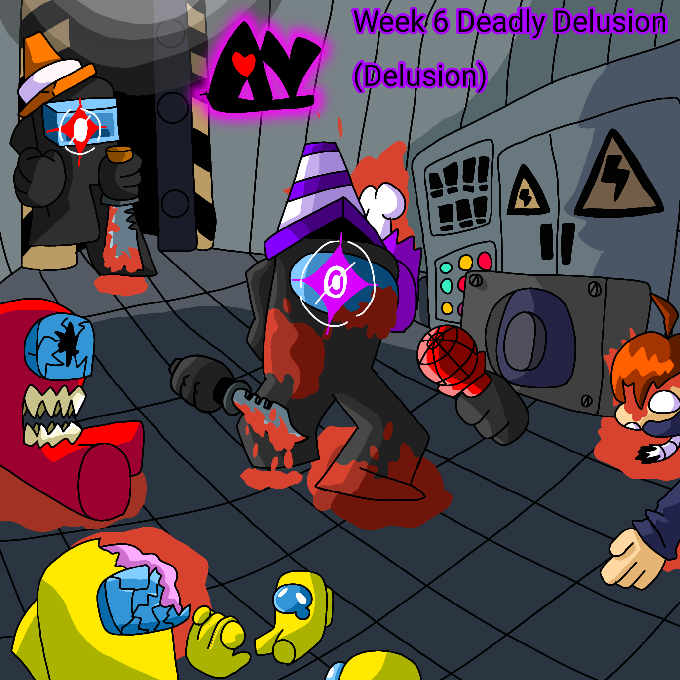 Delusion (week 6) remastered - ibisPaint