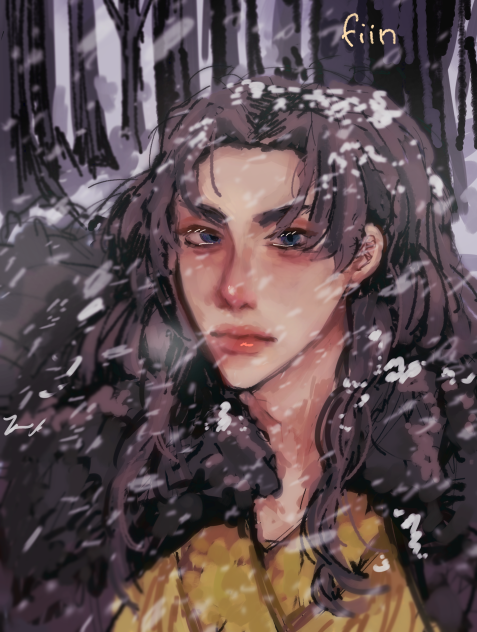 snow forest - ibisPaint