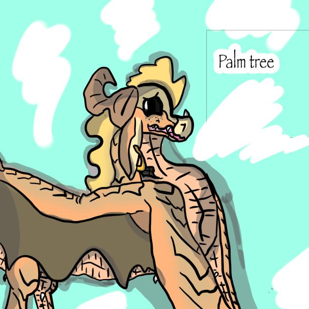 Palm tree my WOF OC - ibisPaint