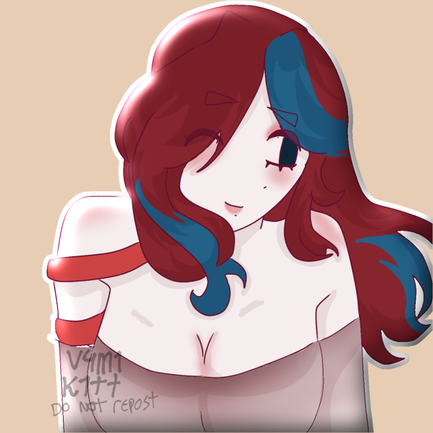 Clowny (Emily) before being a clown - ibisPaint