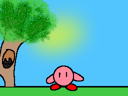 Kirby animation - ibisPaint