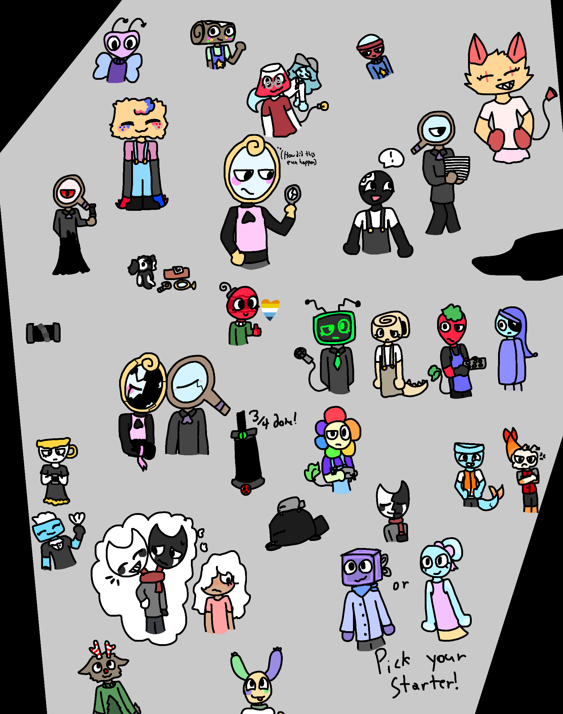 Little doodles - ibisPaint