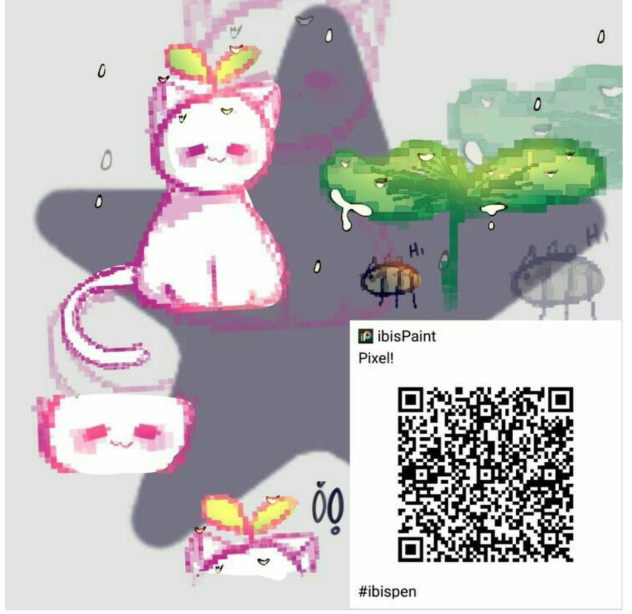 Pixel pen! Not mine - ibisPaint