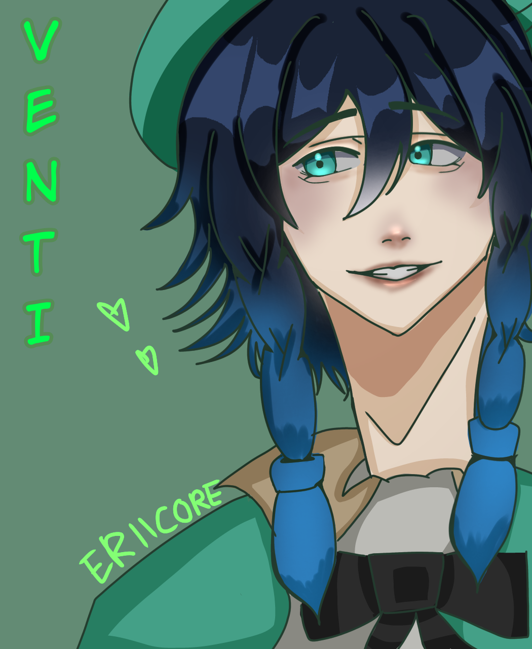 Drawing Venti - ibisPaint