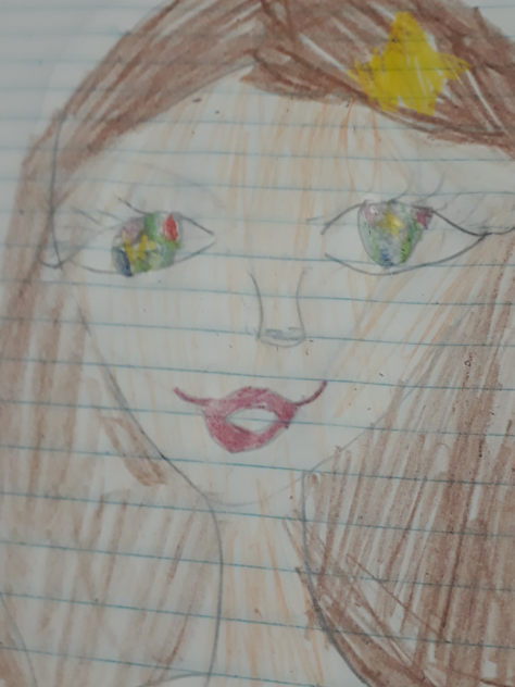 uma noite nas estrelas - ibisPaint