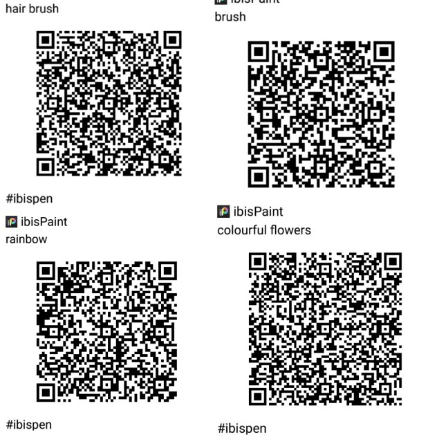 brushes I made - ibisPaint