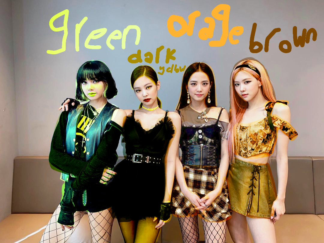 i edit black pink to my favorite color - ibisPaint