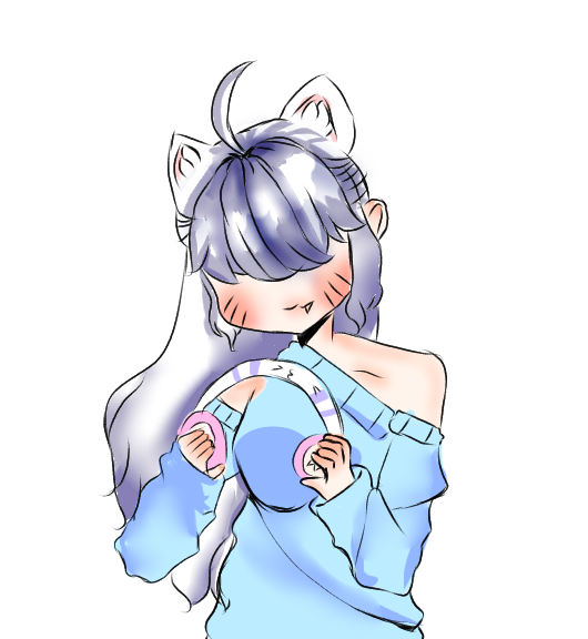 speed drawing catty - ibisPaint