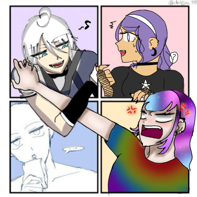 4 person collab - ibisPaint